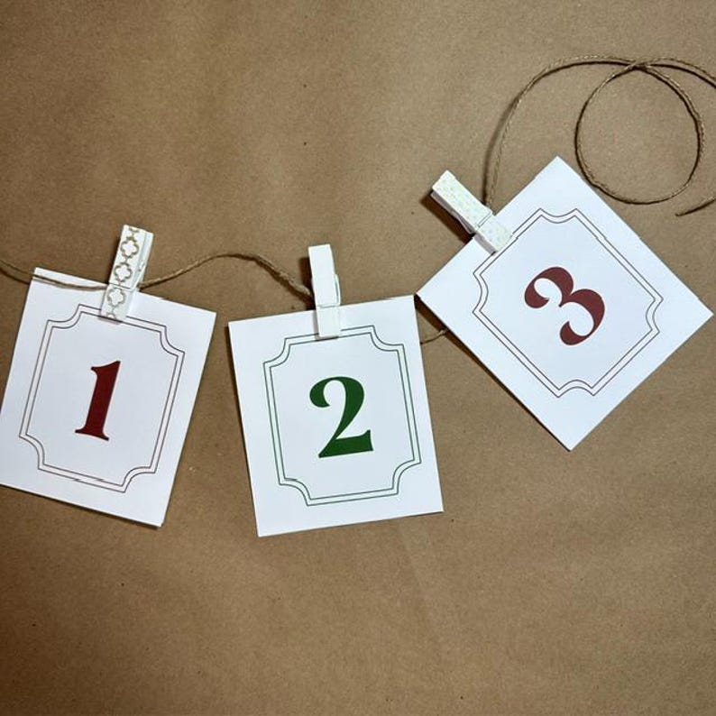 Kindness Christmas Countdown • Printable Advent Calendar With ...