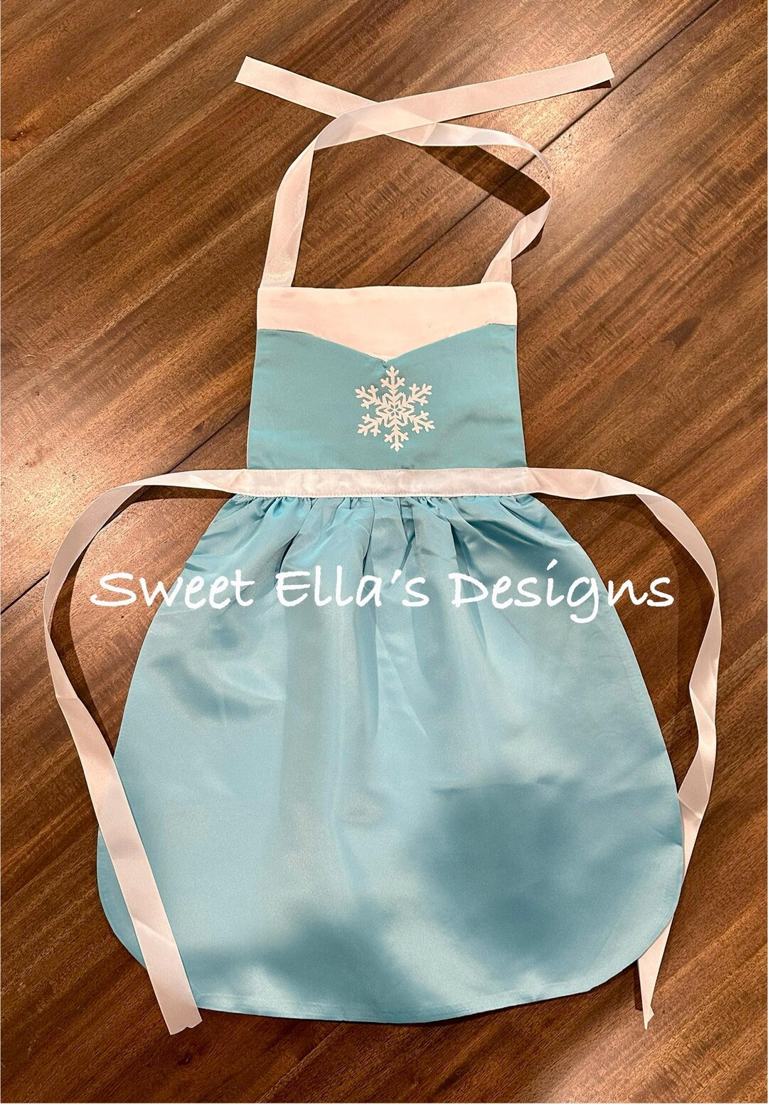 Princess Elsa Dress up Apron - Etsy