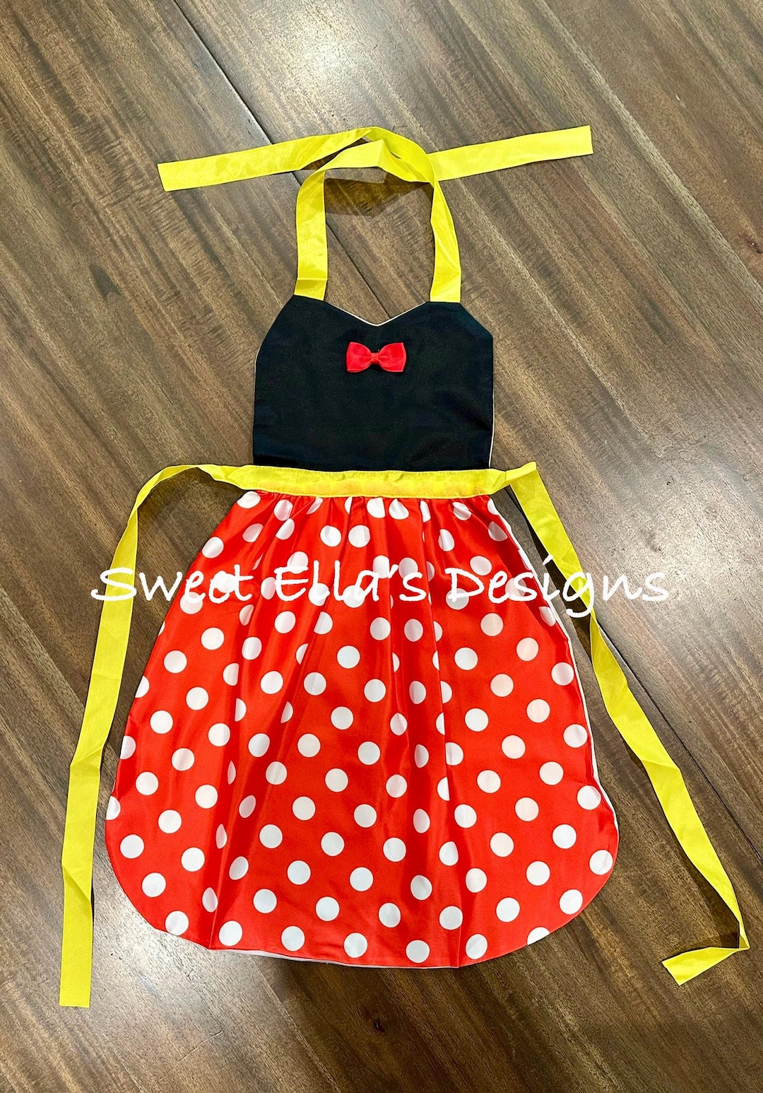 Minnie Mouse Dress up Apron - Etsy