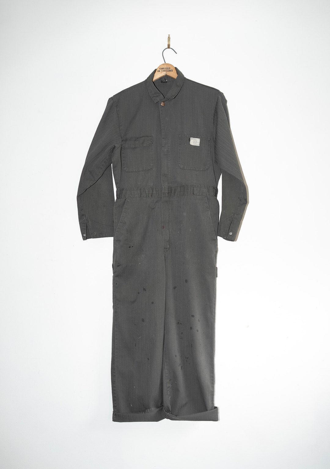 1960s Vintage Union Made Mechanic Coverall Cotton Sz 40 Medium M ...