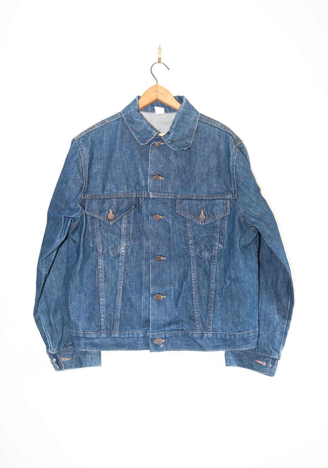 Boxy Jean Jacket Ely Denim Dark Wash / Late 50s Indigo Washed Out ...