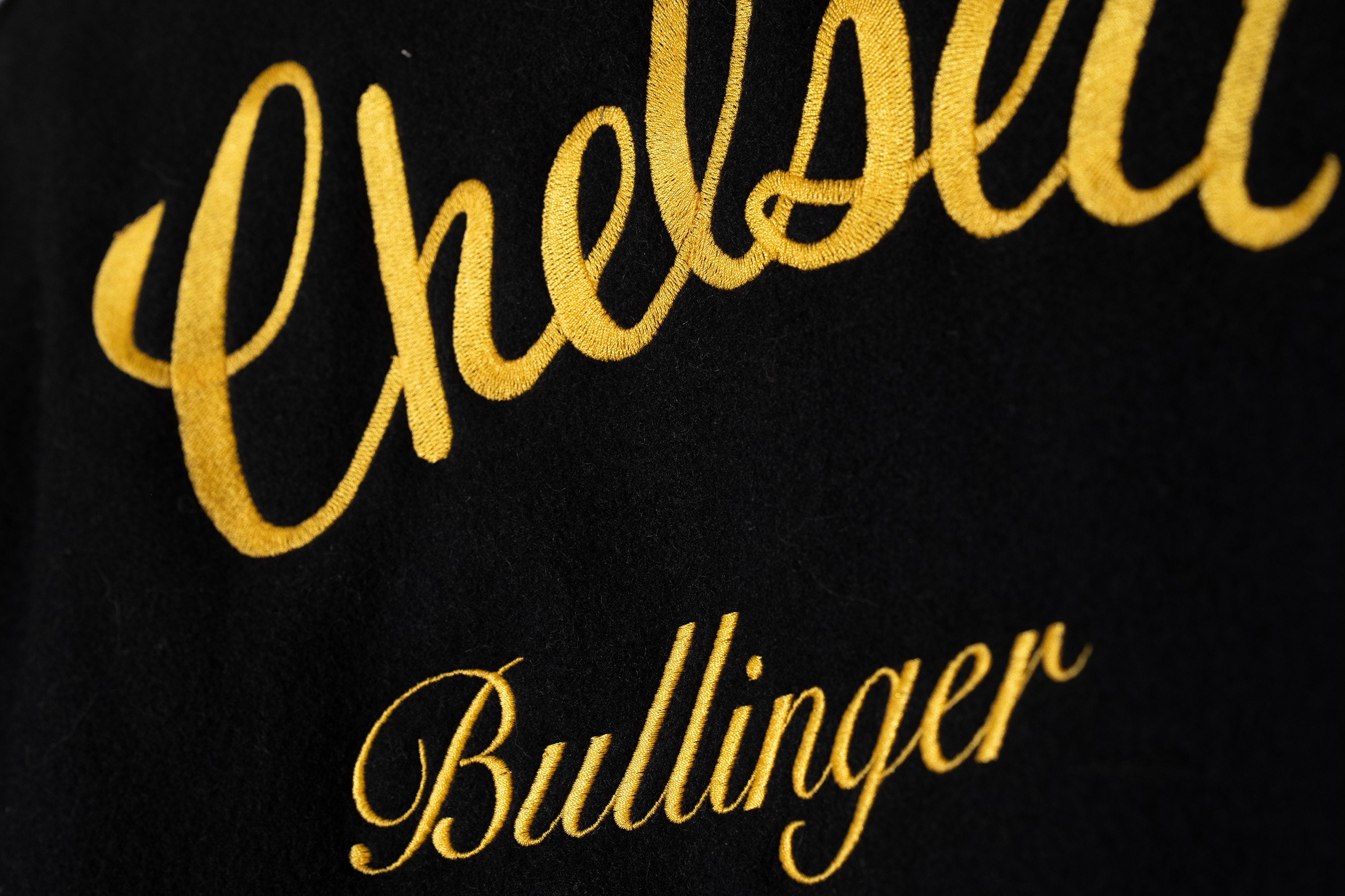 Vintage L or XL Varsity Jacket Wool With Chainstitch Detail - Etsy