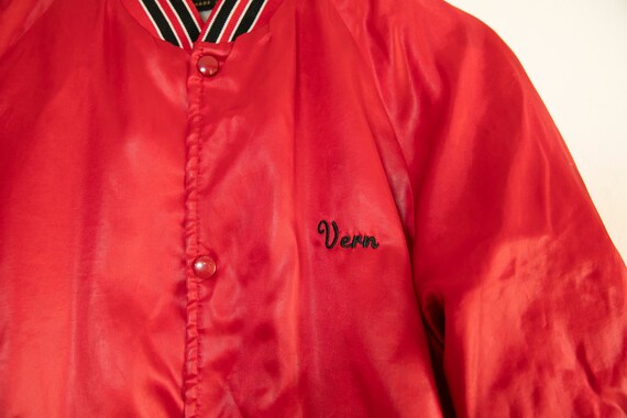 Vintage 1960s Satin Bomber Jacket: Union Teamster Emb… - Gem