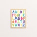 PRINTABLE Nursery Wall Art Set of 4 Alphabet Numbers Cute - Etsy