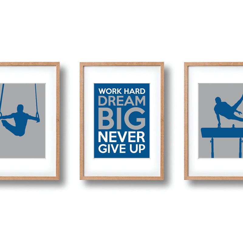 Gymnastics Wall Art - Etsy