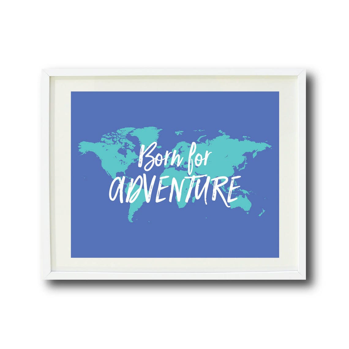 Born for Adventure World Map Travel Theme Nursery - Etsy