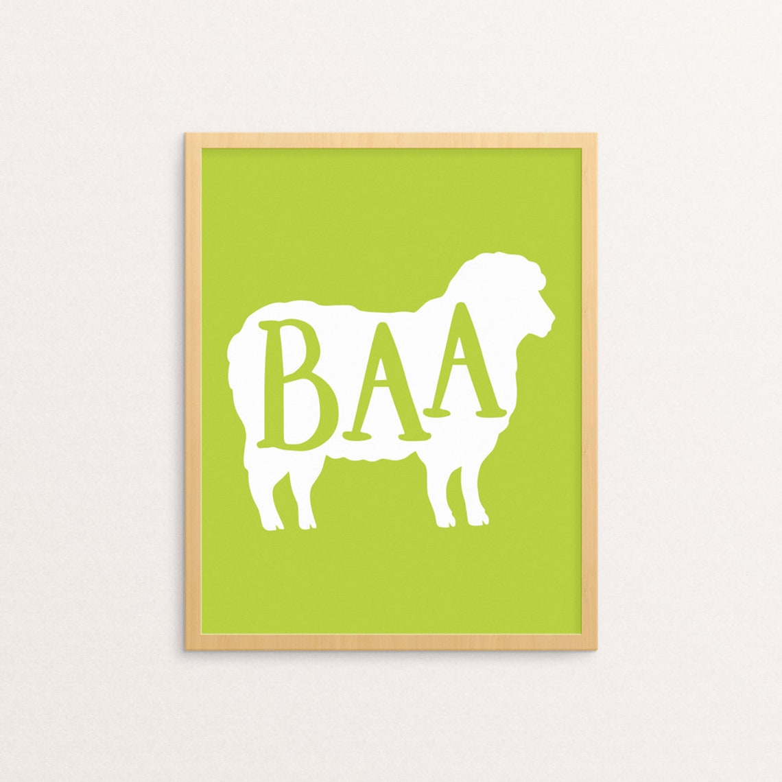 Lamb Nursery Printable Sheep Wall Art Farm Animal Nursery - Etsy