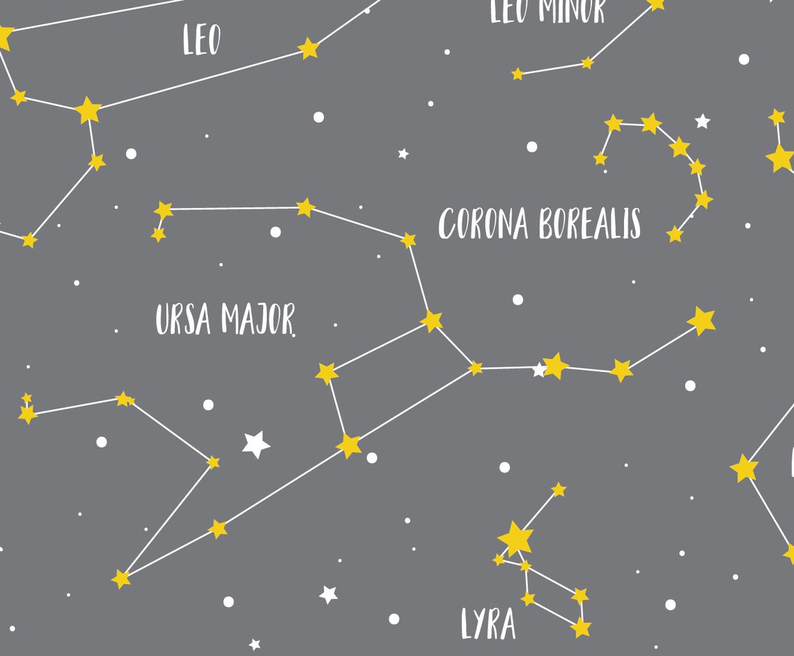 Star Map Constellation Print Constellations Printable | Etsy