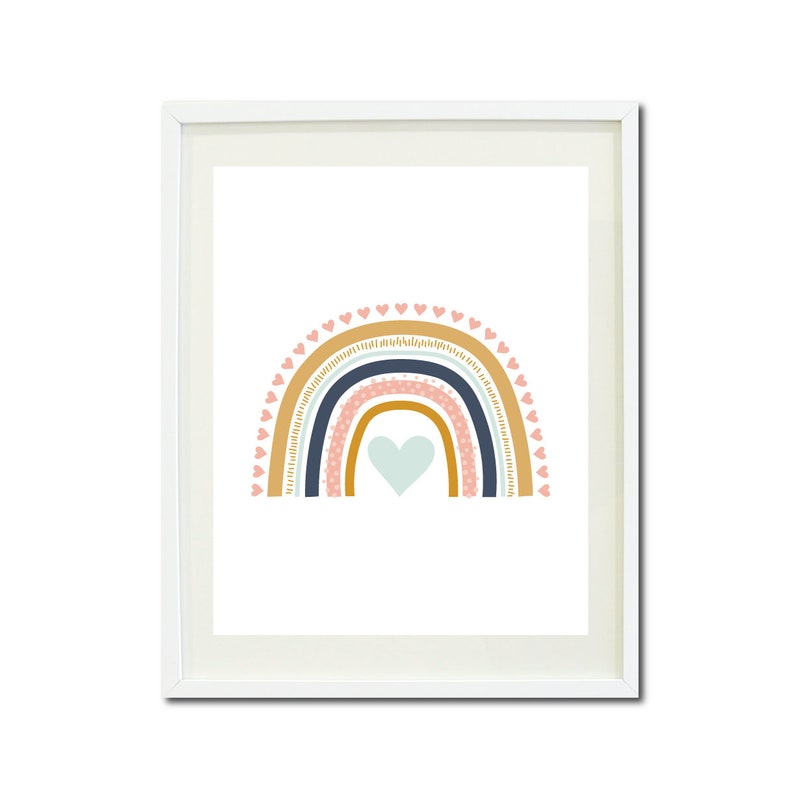 Muted Rainbow - Etsy