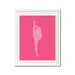Dance Wall Art PRINTABLE | Pink Dancer Print | Girls Room | Girl Wall ...