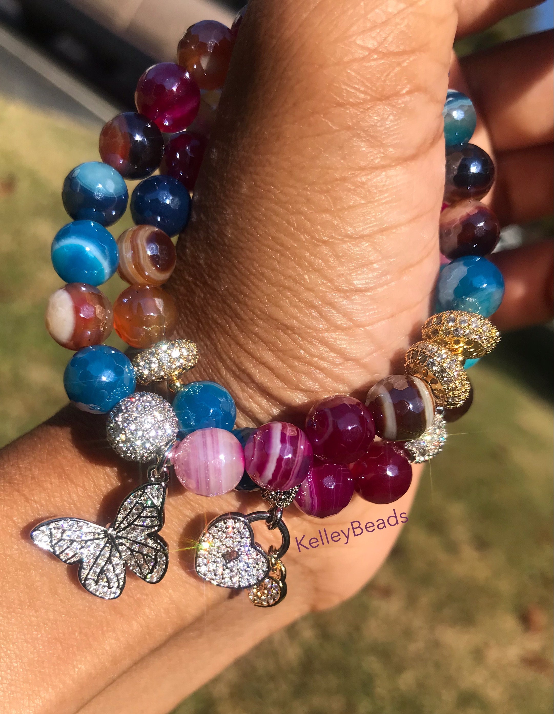Free as a Butterfly Bracelets - Etsy