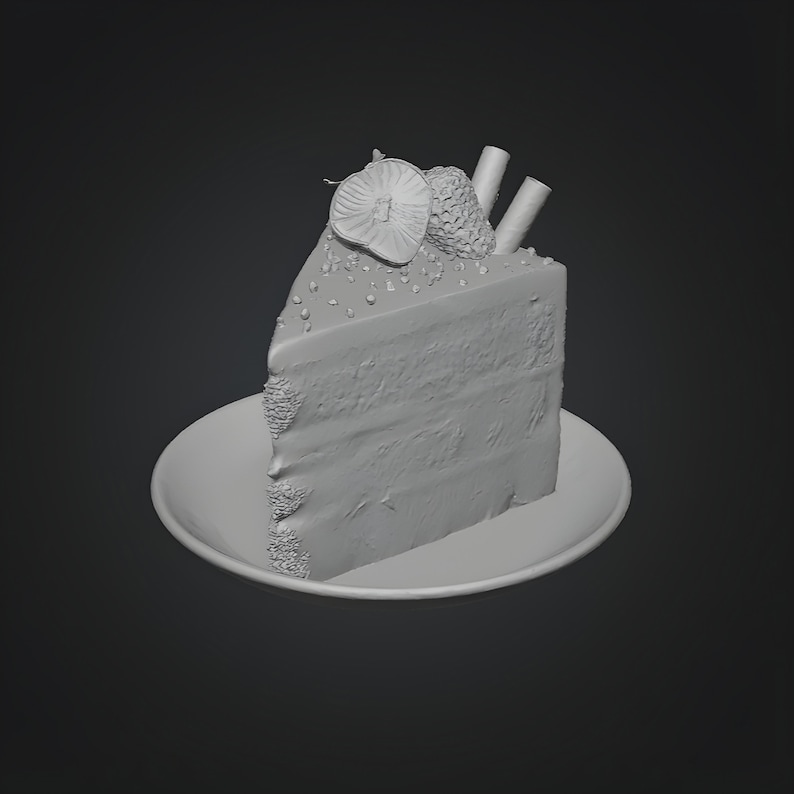 Bakery Dessert 3D Models – Printable Miniature Set STL Files - Etsy