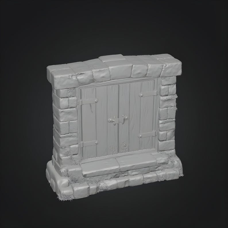 Dnd Medieval STL Building Props – Modular Fantasy Set for Tabletop ...