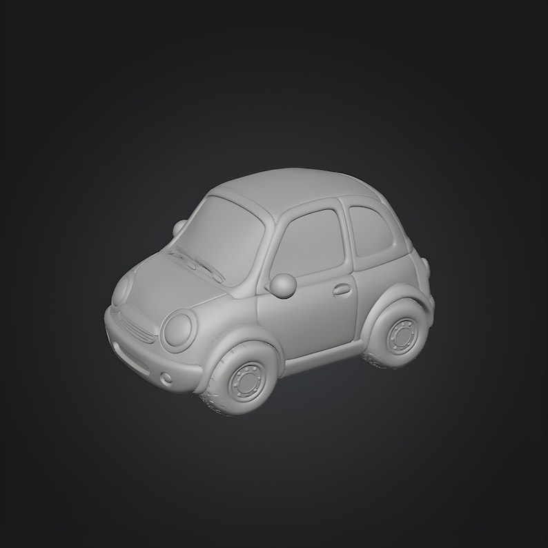 Cartoon Car STL Set – 10 Toy Vehicle Models for 3D Printing - Etsy