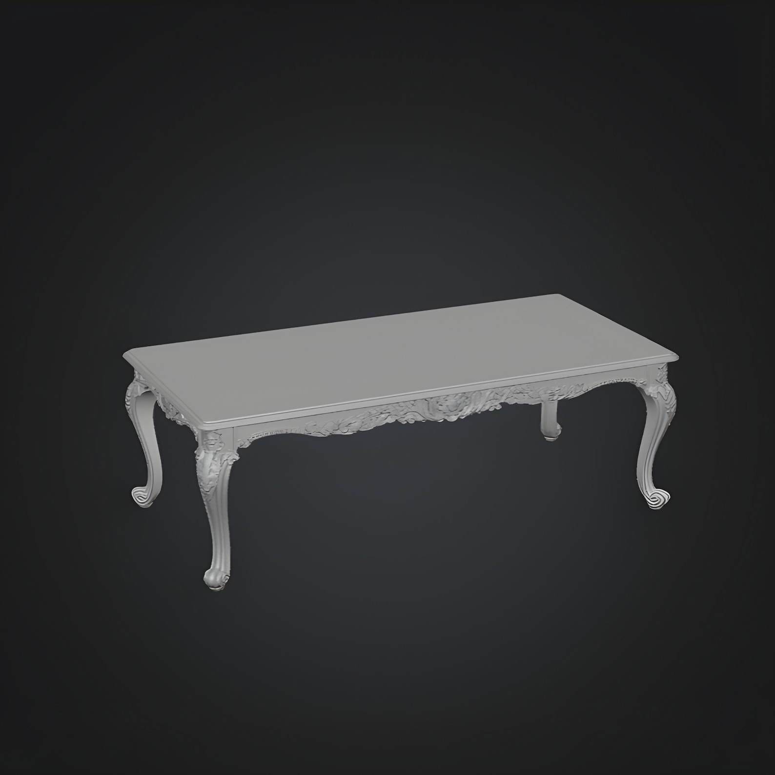 Dining Room STL Set – Classic Dining Furniture, Table Chair Sideboard ...