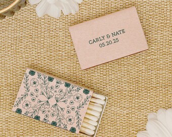 The Perfect Match Matchboxes Wedding Favors, Wedding Matches, Wedding ...