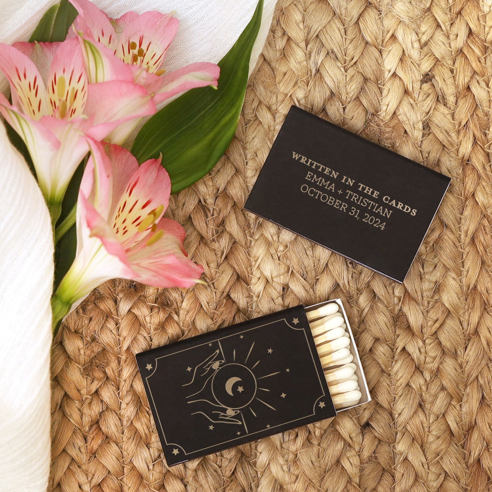 Personalized Matchboxes Written in the Cards Custom - Etsy