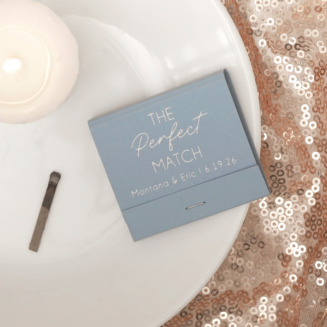 The Perfect Match Matchbooks Wedding Matchbook Wedding - Etsy