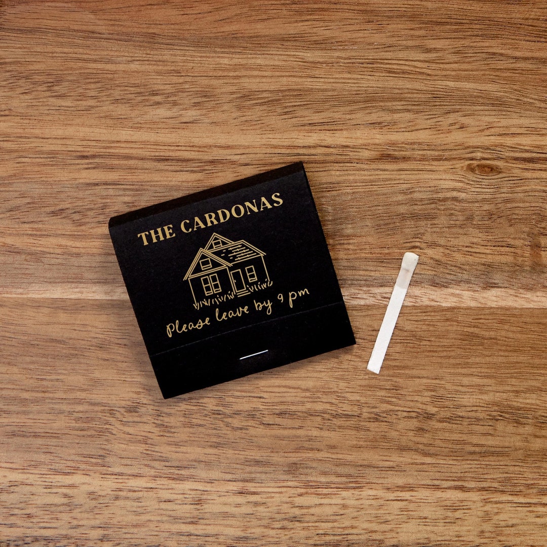 Personalized Matchbooks - Home Sweet Home - Home Matchbook, Bridal ...