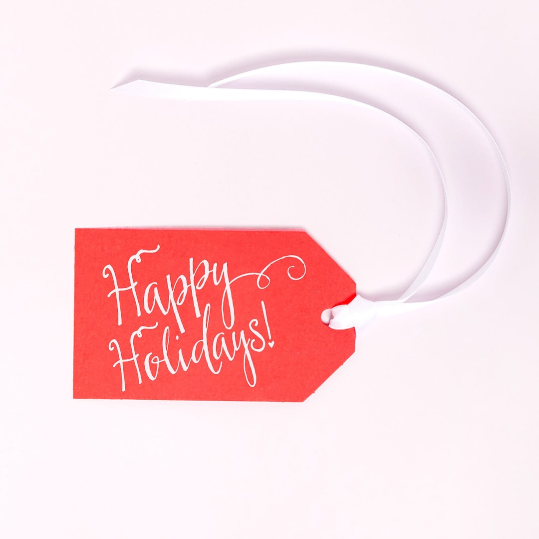 HAPPY HOLIDAYS Gift Tags Holiday Gift Wrap Favor Tags Christmas Tags happy-holidays-gift-tags-holiday-gift-wrap-favor-tags-christmas-tags