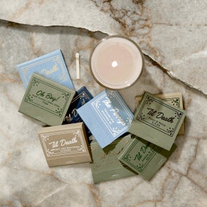 Custom Matchbooks - 'til Death Matchbook- Wedding Favor, Wedding ...