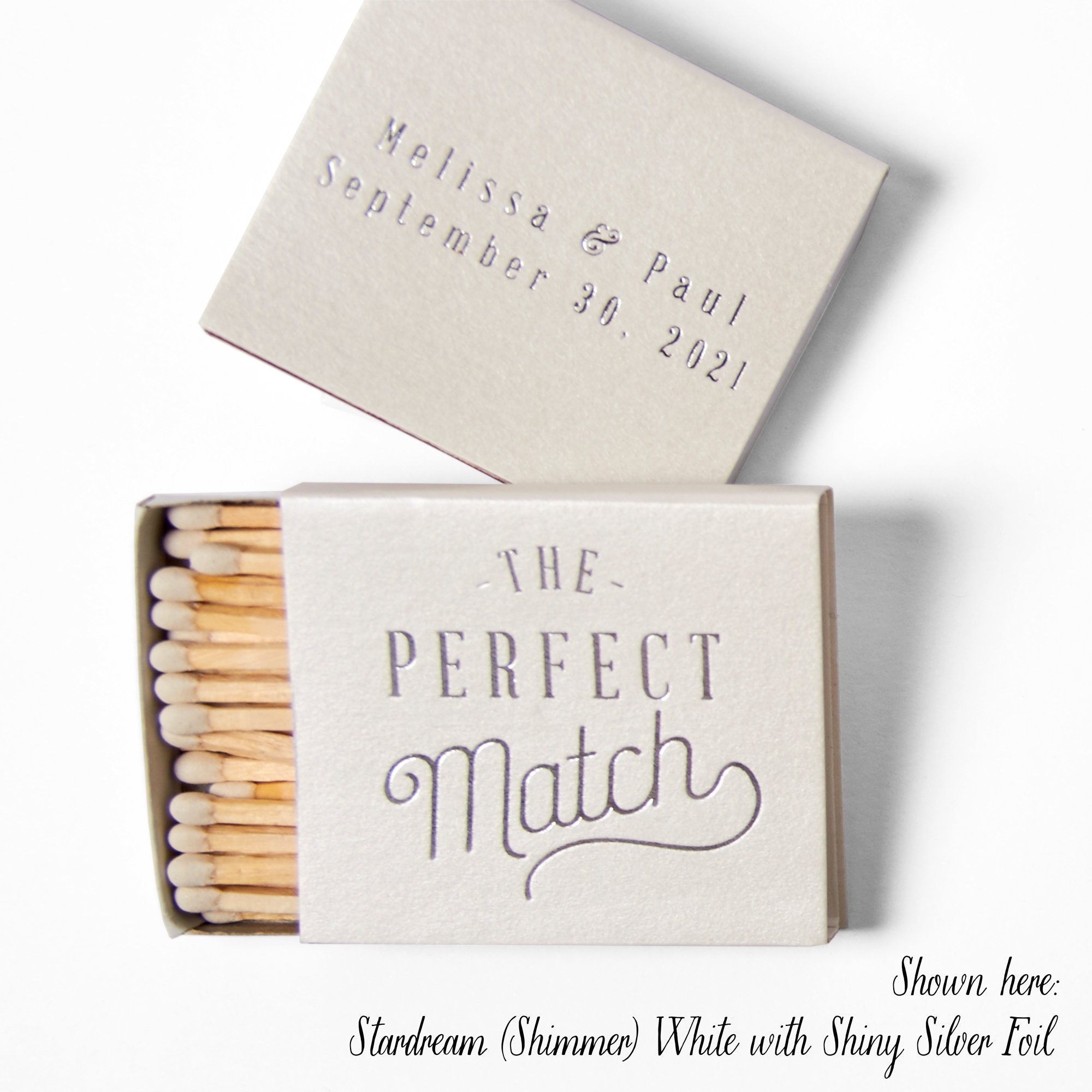 The Perfect Match Matchboxes Wedding Favors Wedding - Etsy