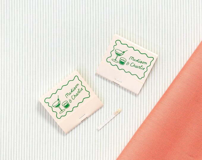 Personalized Wedding Matchbook Mints Covers. Mint to Be Mintbooks ...