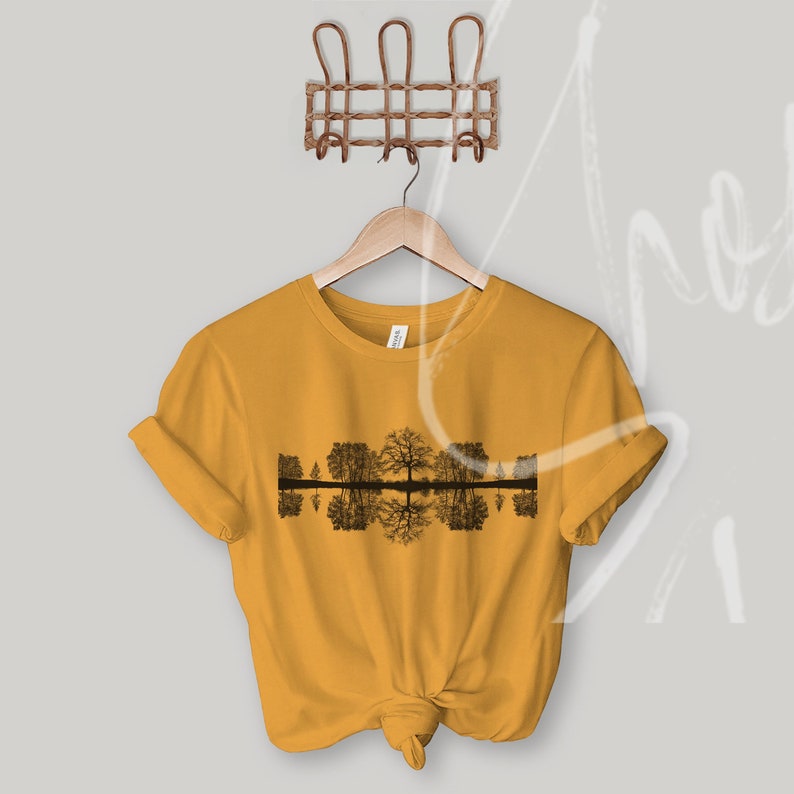 Reflection Shirt, Tree Shirt, Naturecore Shirt, Nature Shirt ...
