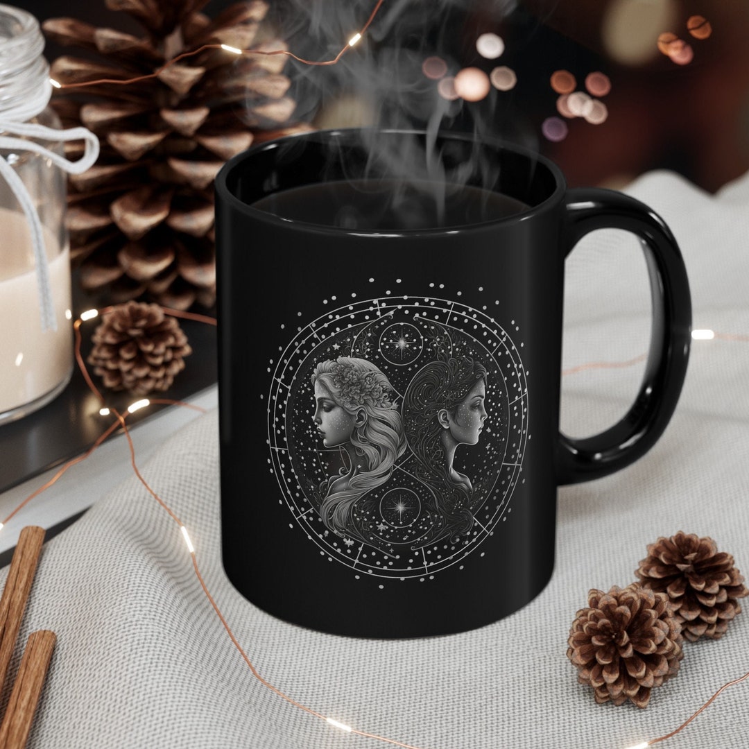 Gemini Mug, Gemini Sign Mug, Zodiac Sign Mug, Gemini Zodiac Symbol ...