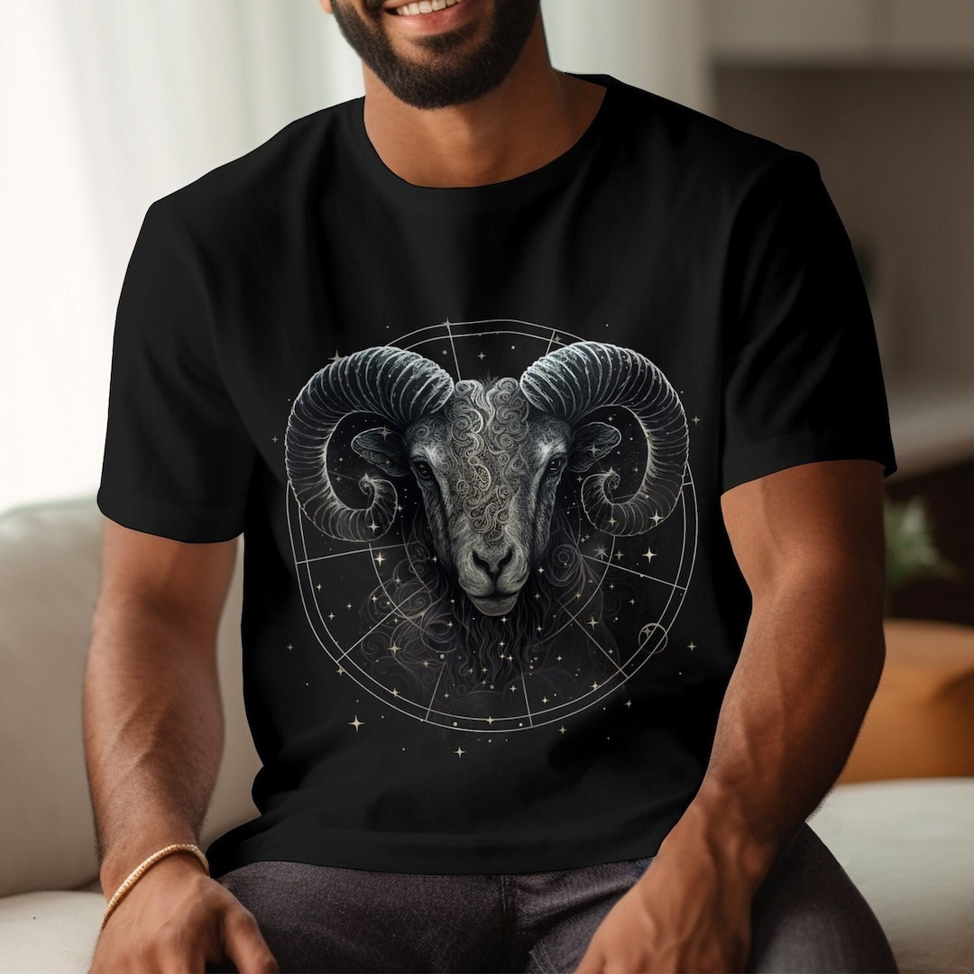 Aries Shirt, Aries Zodiac Sign T-shirt, Aries Gift, Aries Sign Tee ...