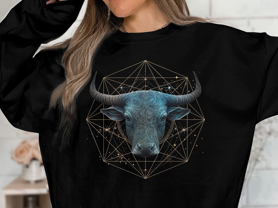 Taurus Sweatshirt, Taurus Crewneck Shirt, Taurus Zodiac Sign Gift ...
