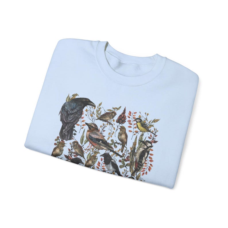 BOHO BIRD Crewneck Sweatshirt, Bird Lover, Bird Nerd Shirt, Naturecore ...