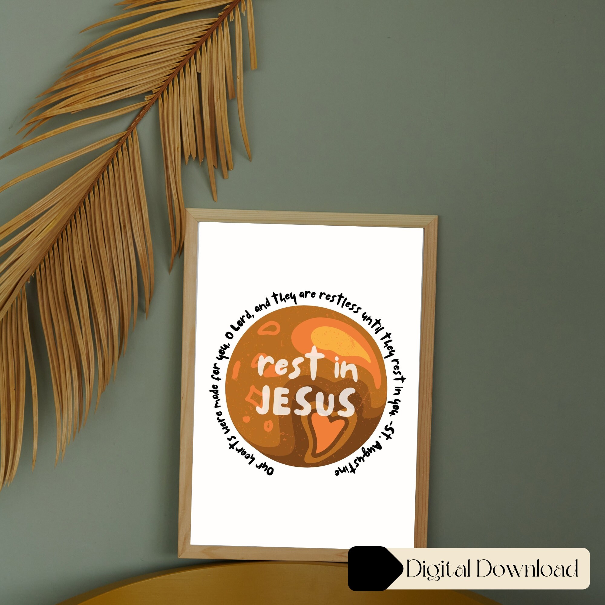 St. Augustine Quote Digital Download, Saint Quote, Catholic Art ...