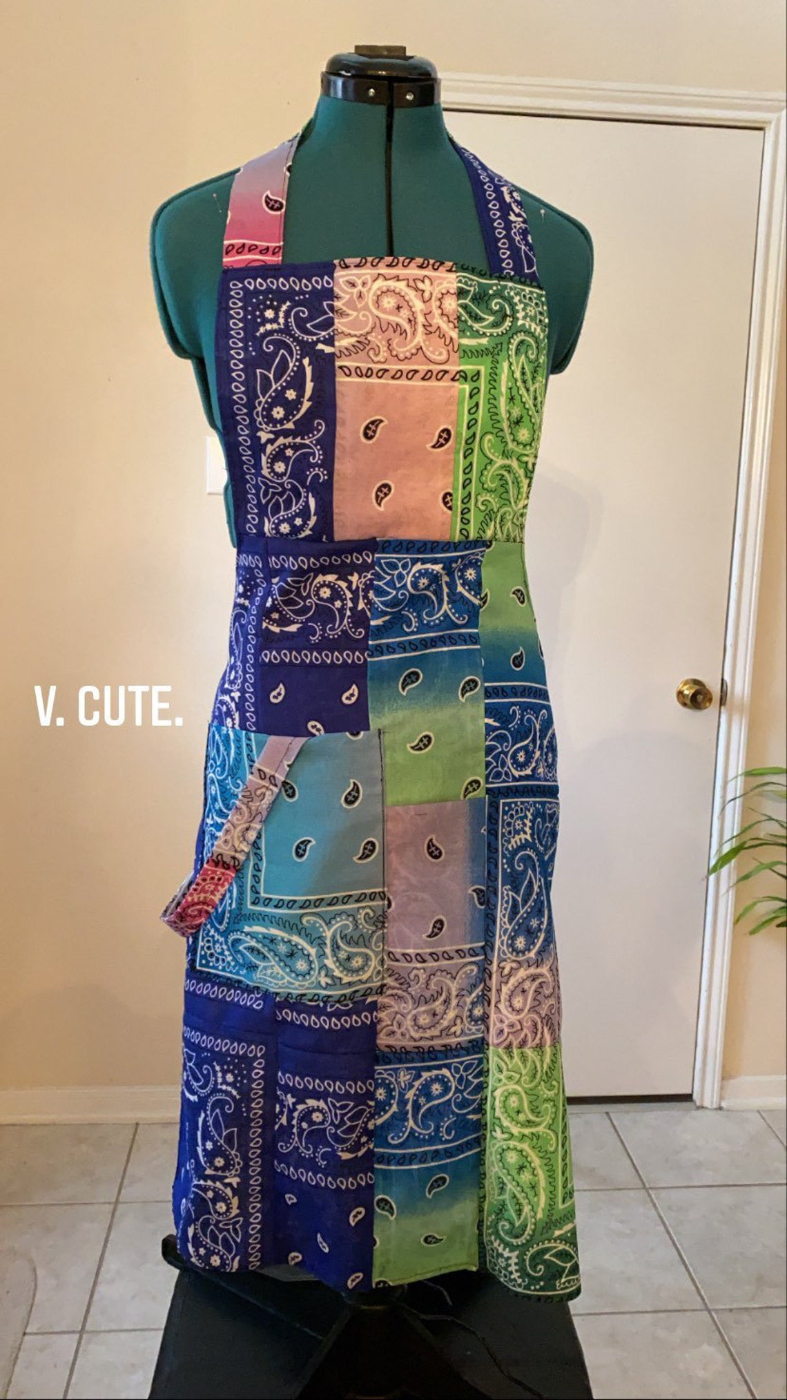 Custom Bandana Apron - Etsy