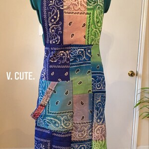 Custom Bandana Apron - Etsy