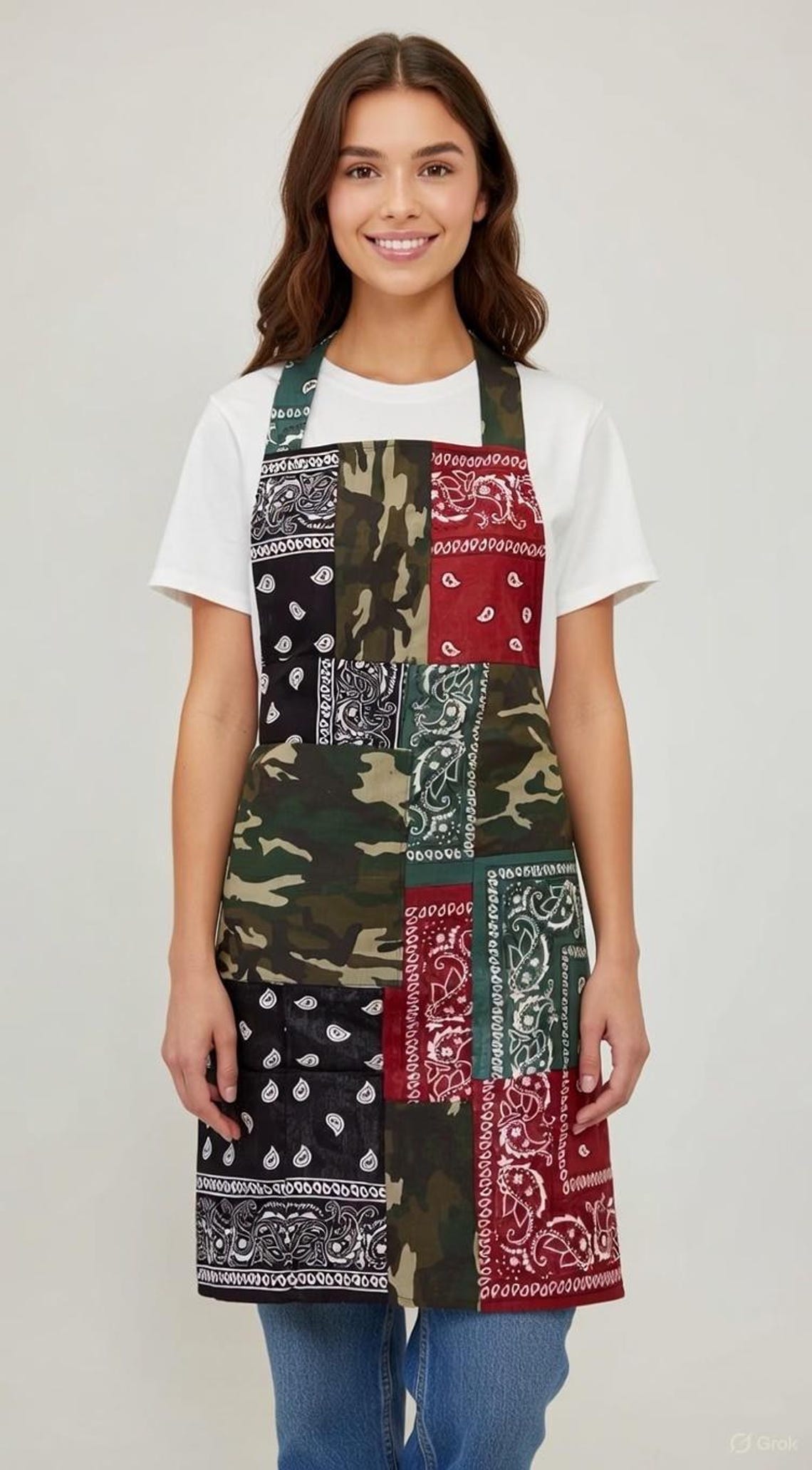 Custom Bandana Apron - Etsy