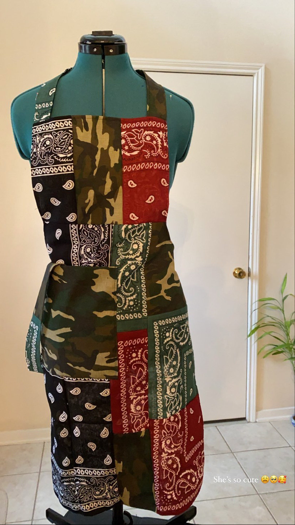 Custom Bandana Apron - Etsy