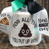2 Different Styles (pick 1) Monogrammed Funny Toilet Paper. for All the ...