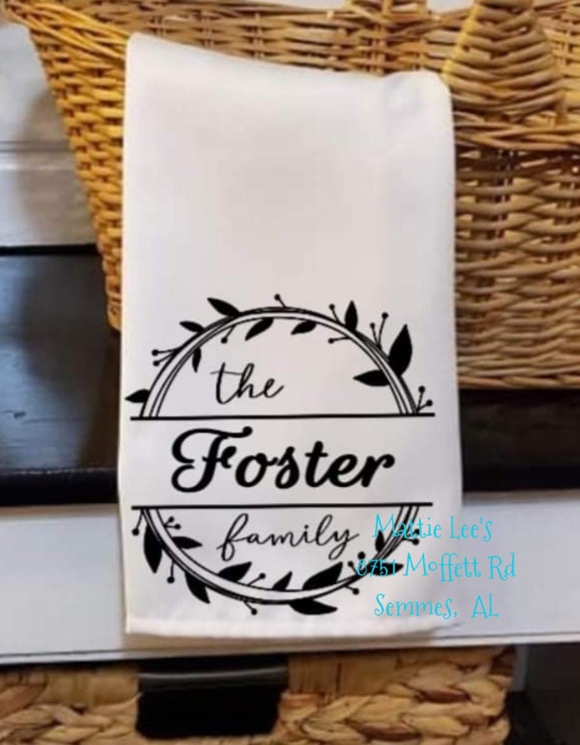 Custom Kitchen Towel Personalized. 5 Styles to Choose From. - Etsy