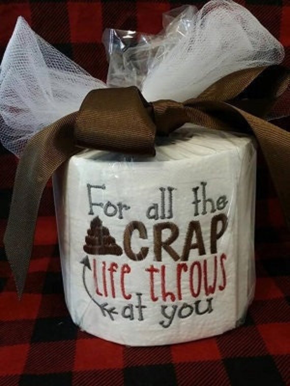 Monogrammed for All the Cr....toilet Paper Boss Gift - Etsy