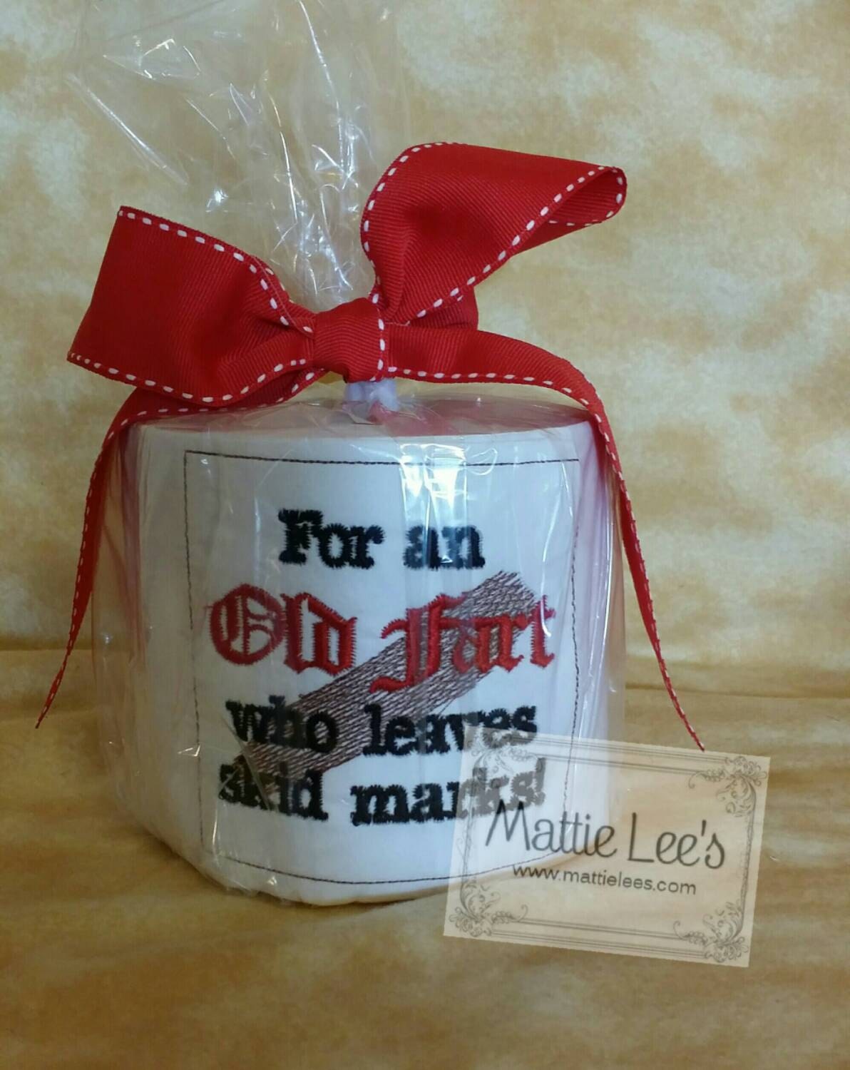 Monogrammed Funny Toilet Paper for an Old Fart Gag Gift | Etsy