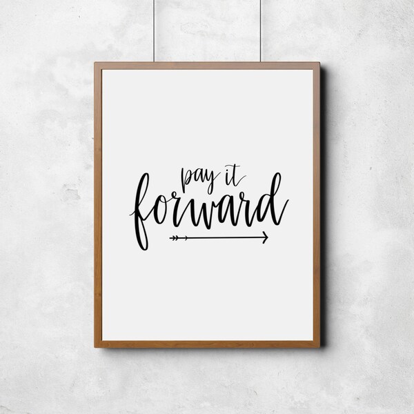 Pay It Forward - Etsy
