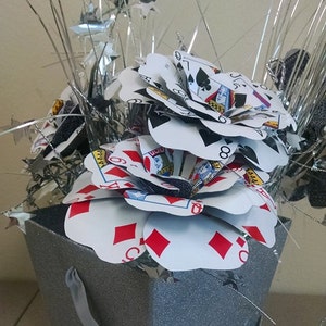 Playing Card Flower Bouquets | Etsy