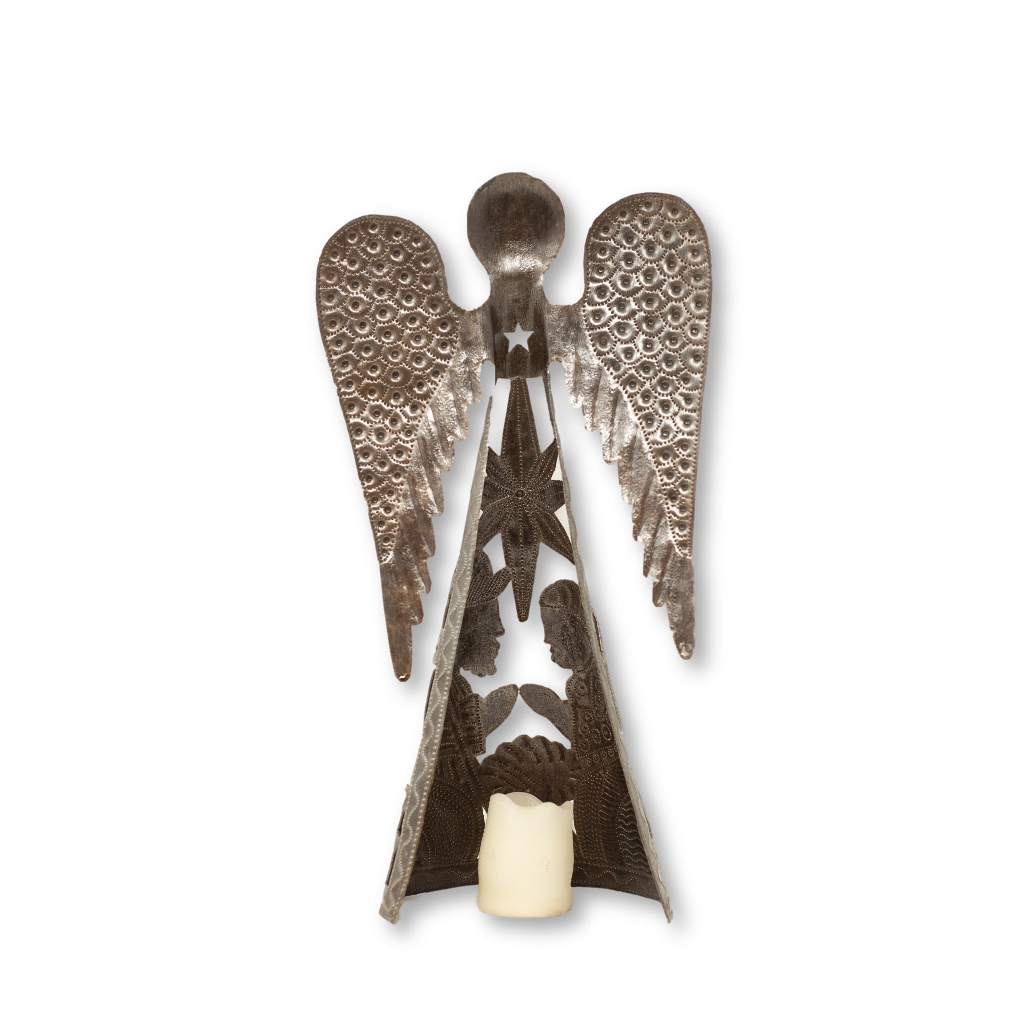 Standing Angel Table Top Décor Festive Holiday Home | Etsy