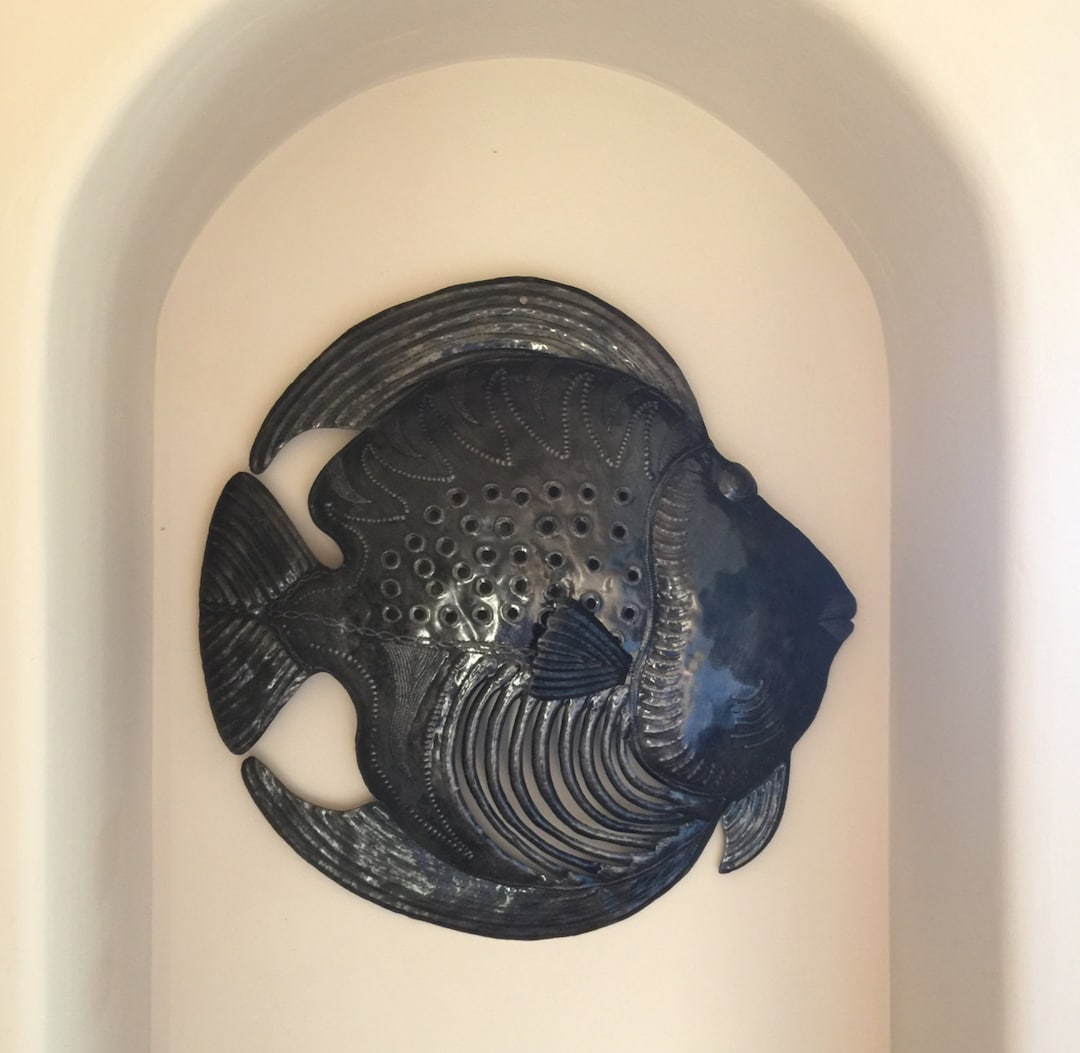 Fish Underwater, Beach Sea Life Nautical Wall Hanging Plaques, Handmade ...