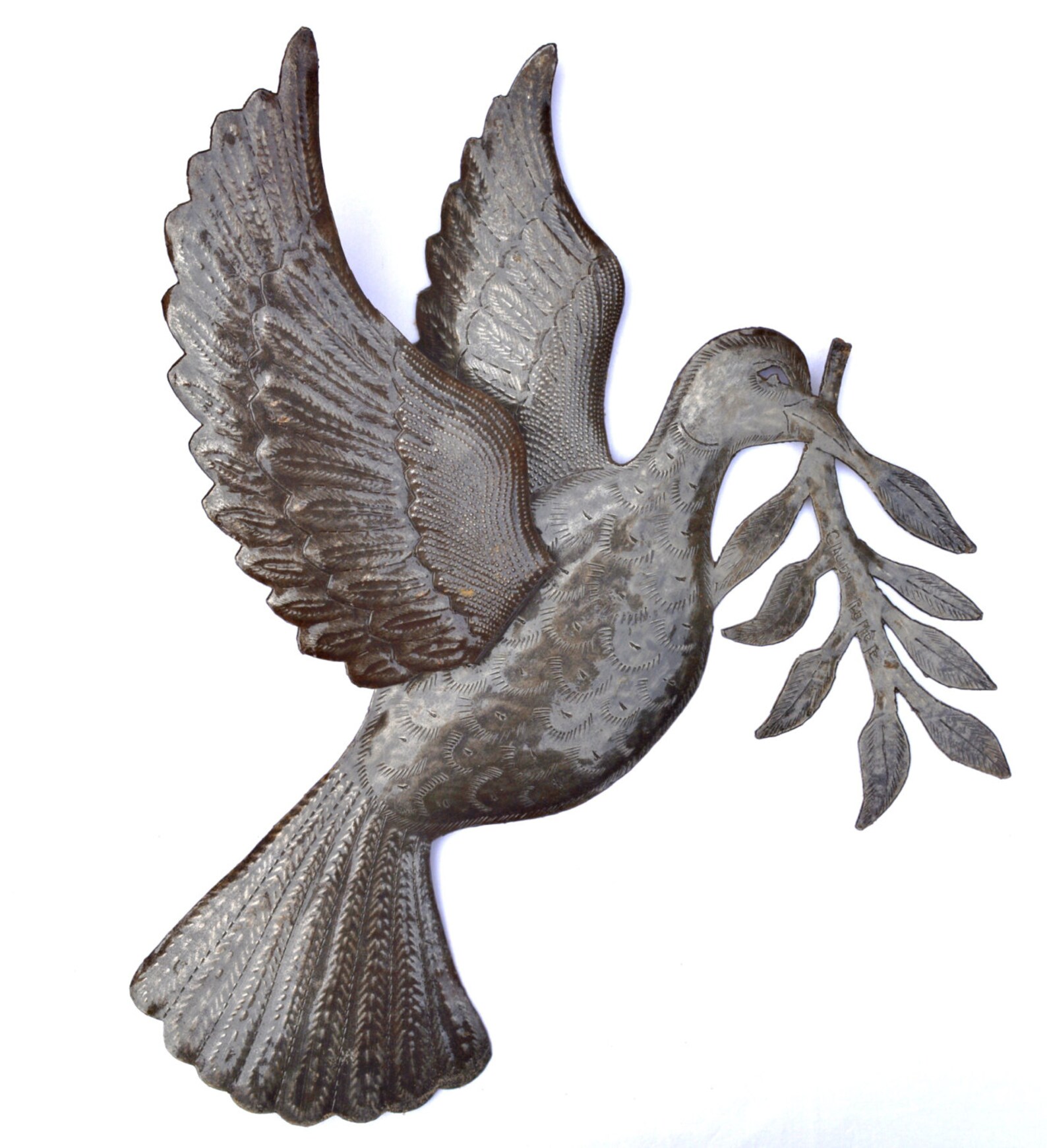 Dove of Peace Decorative Metal Wall Hanging Artwork From | Etsy