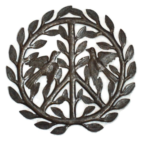 Metal Peace Sign - Etsy