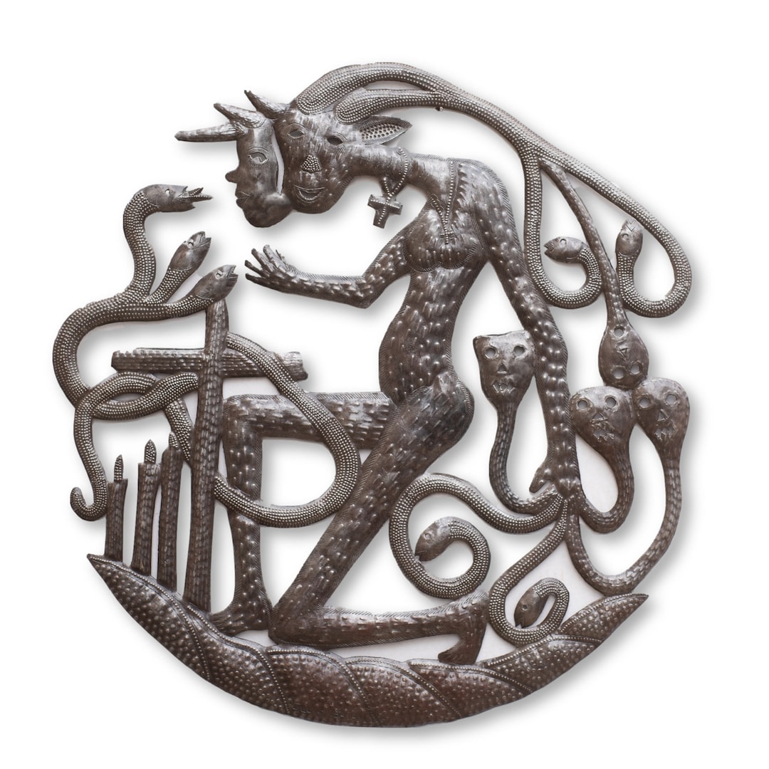 Voodoo Creature From Haiti, Original Wall Hanging Artwork, Limited ...