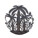 Handcrafted Haitian Folk Art, Tropical Palm Trees in Island ...