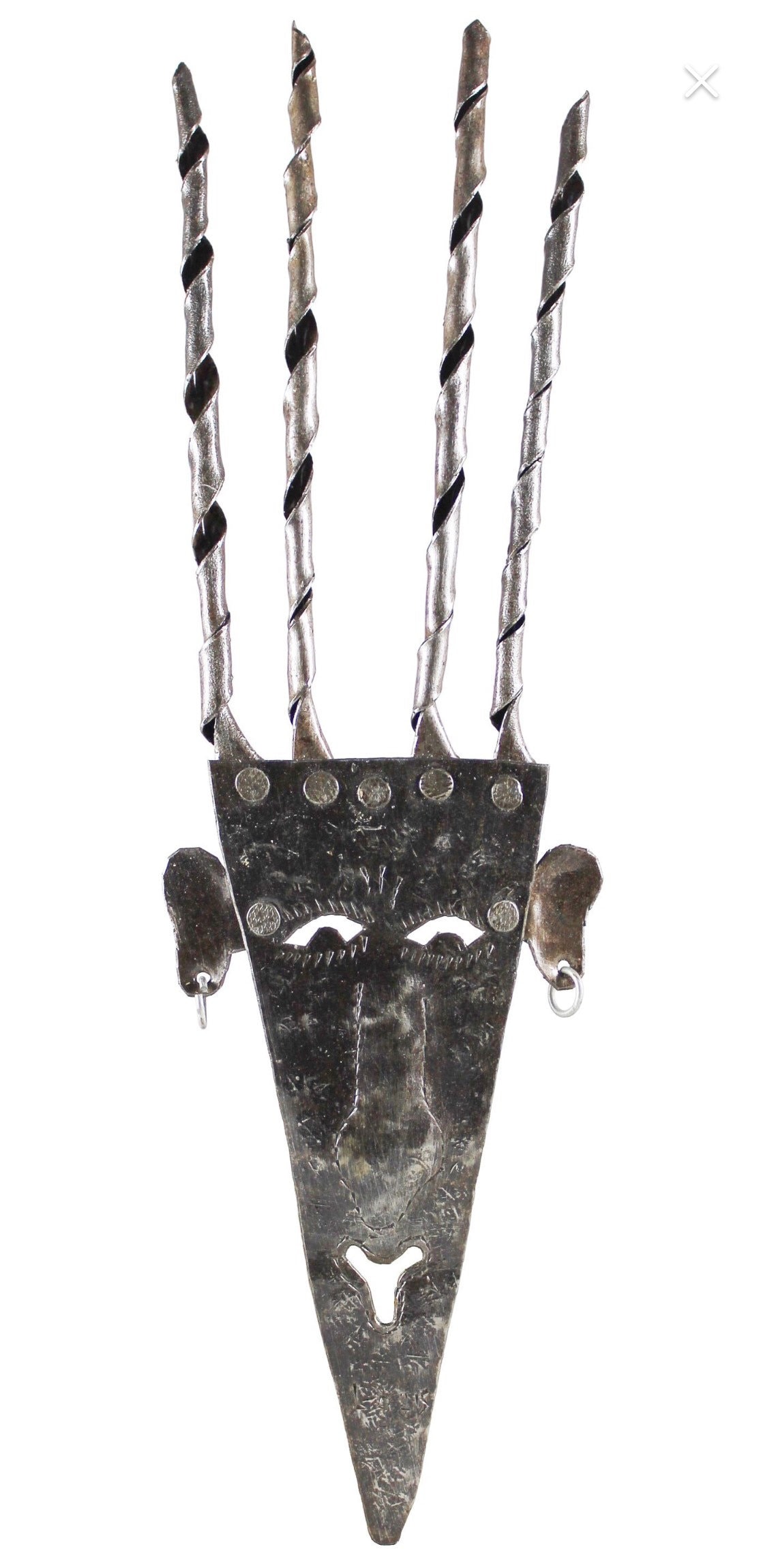 Garden Mask Spiked Jones Wall Hanging Art Indoor or - Etsy